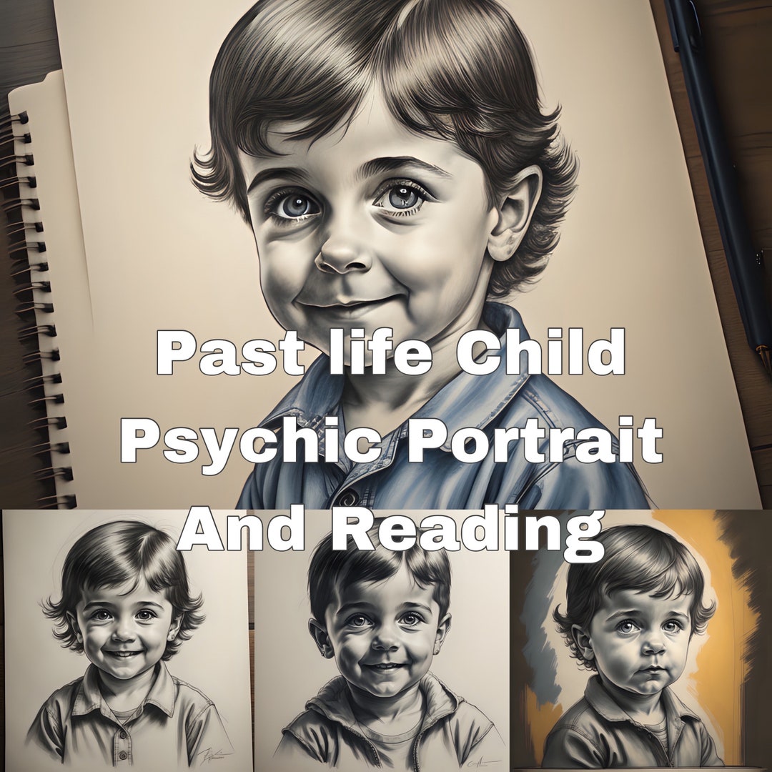 Past Life Child Psychic Reading and Drawing Fast Digital Delivery 24 H ...