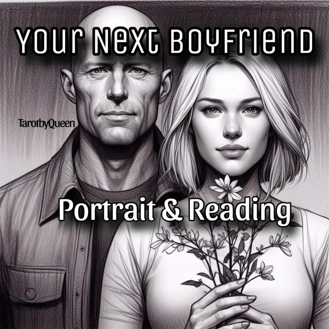 Your Next Boyfriend Girlfriend Portrait & Reading Digital Delivery 1 ...