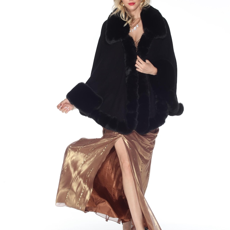 Fur Cape - Etsy
