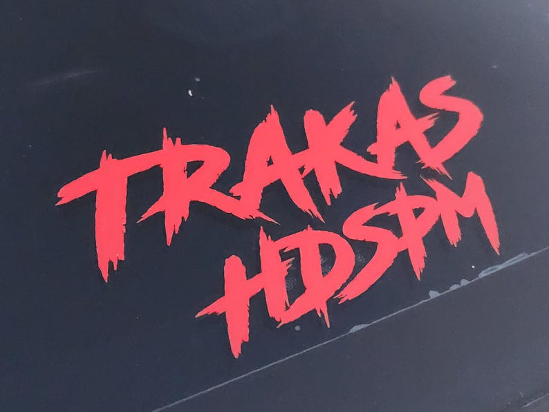 Trakas HDSPM Vinilo Calcomanía Etiqueta / 29 Colores / Calcomanía ...