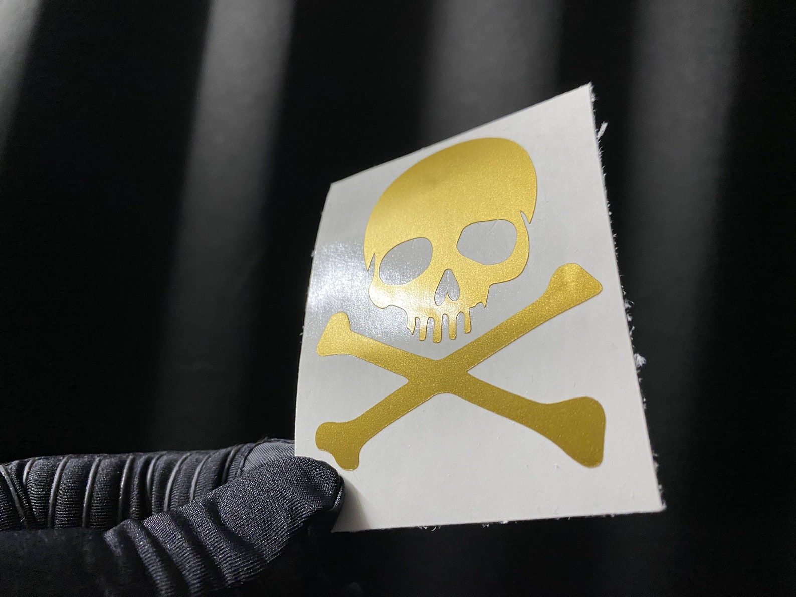 Skull Decal Sticker Vinyl Decal Sticker cross Bones Skull - Etsy