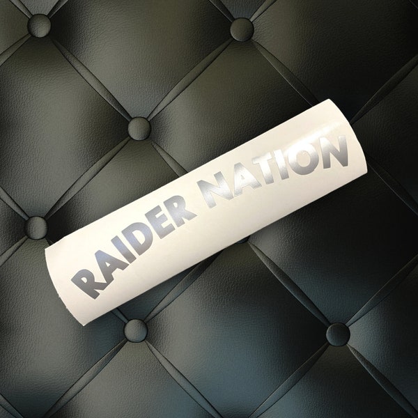 Raider Nation - Etsy