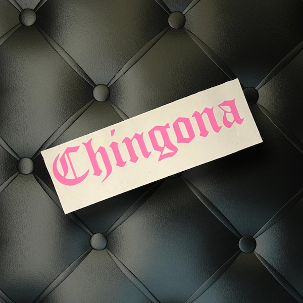 Chingona Sticker - Etsy