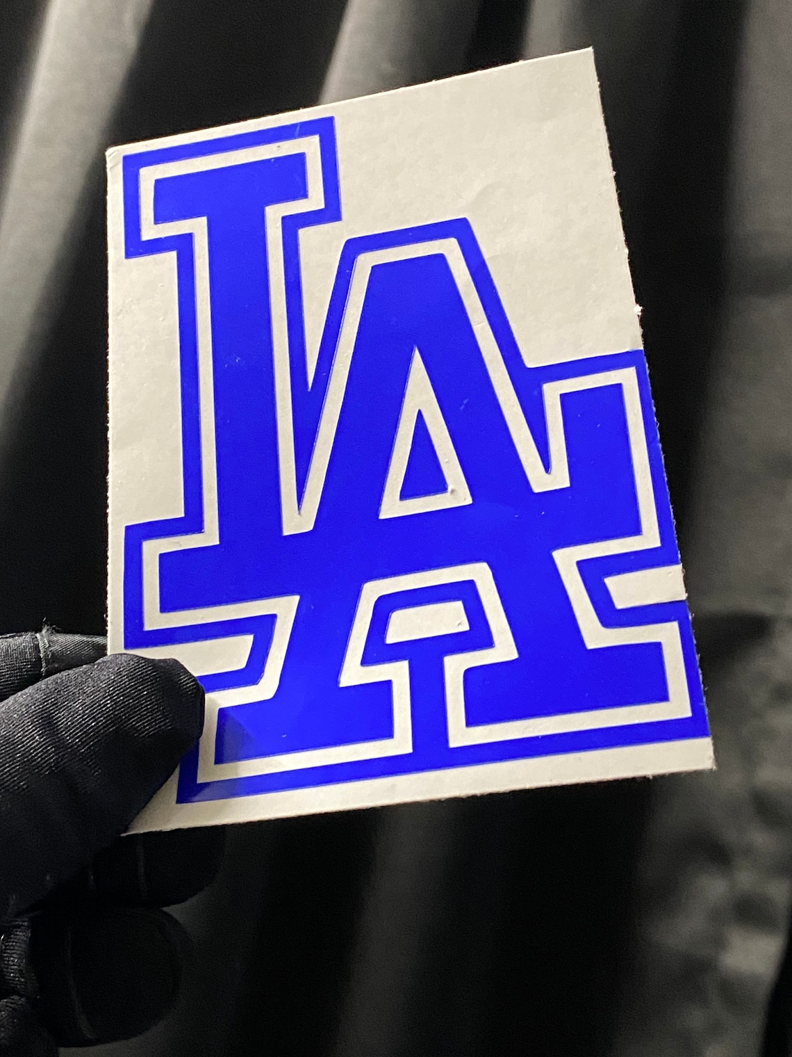 Los Angeles Baseball Team Logo Vinyl Decal Sticker LA Many - Etsy
