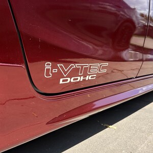 I-vtec Dohc Vinyl Decal Stickers Pair | Many Colors | Fast Shipping - Etsy