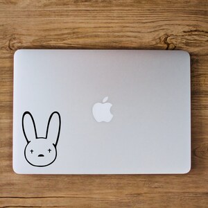 Bad Bunny Logo Decal Sticker | Evil Bunny | Bad | Bunny | - Etsy