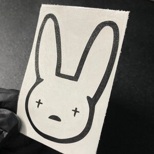 Bad Bunny Logo Decal Sticker | Evil Bunny | Bad | Bunny | - Etsy