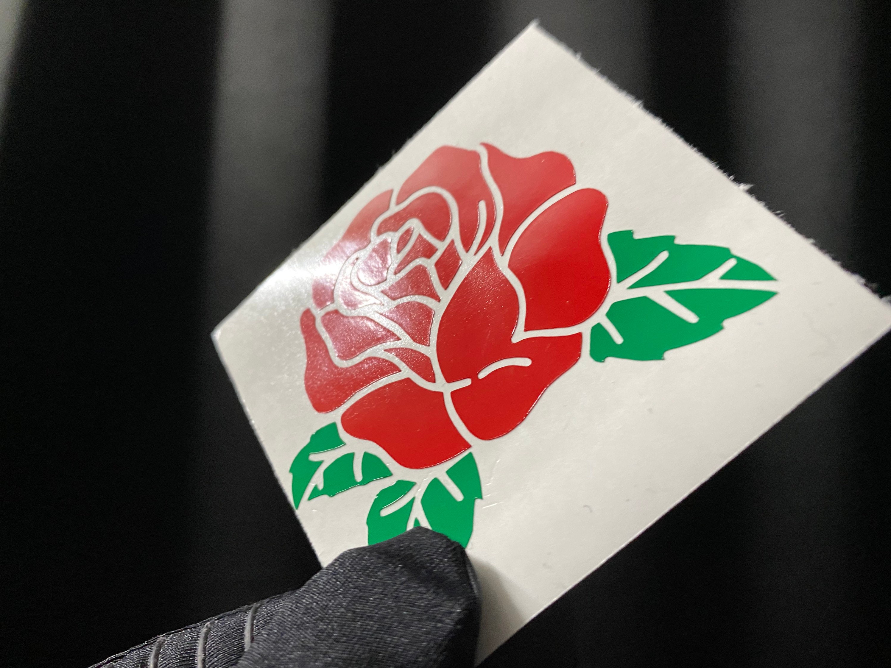 Rose Vinyl Decal Sticker Many Sizes Many Colors - Etsy