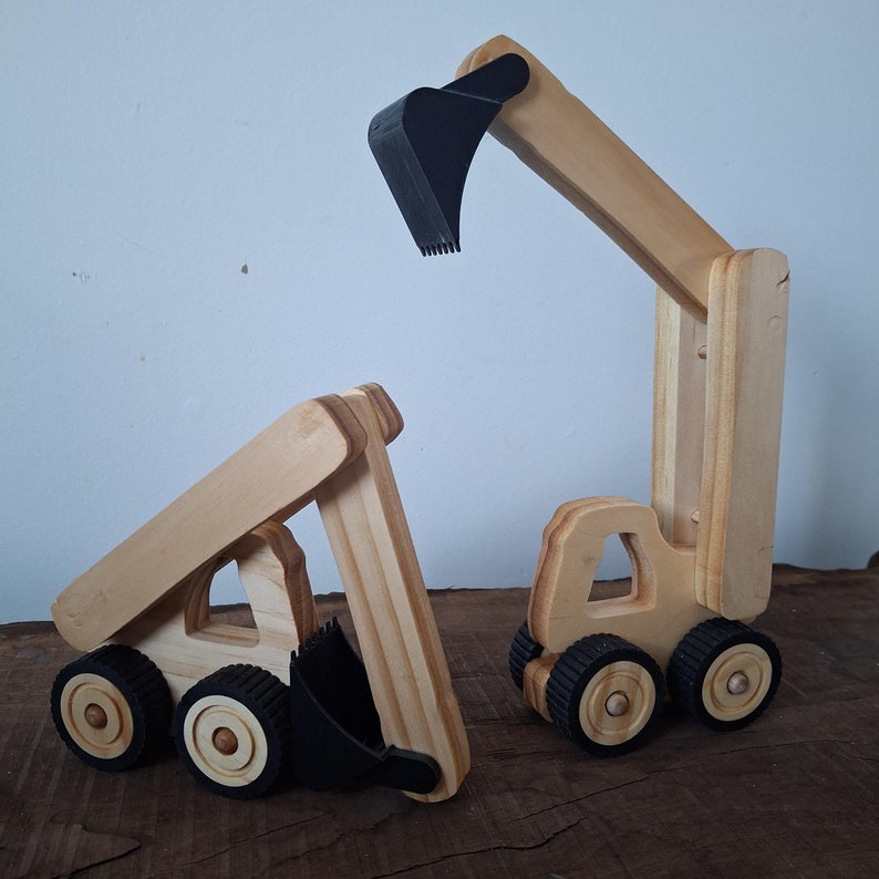Excavator W/ Moving Arm - Etsy