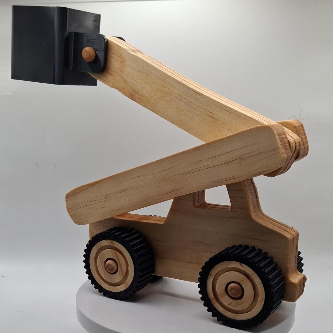 Lift/bucket Truck W/ Moving Arm and Bucket - Etsy