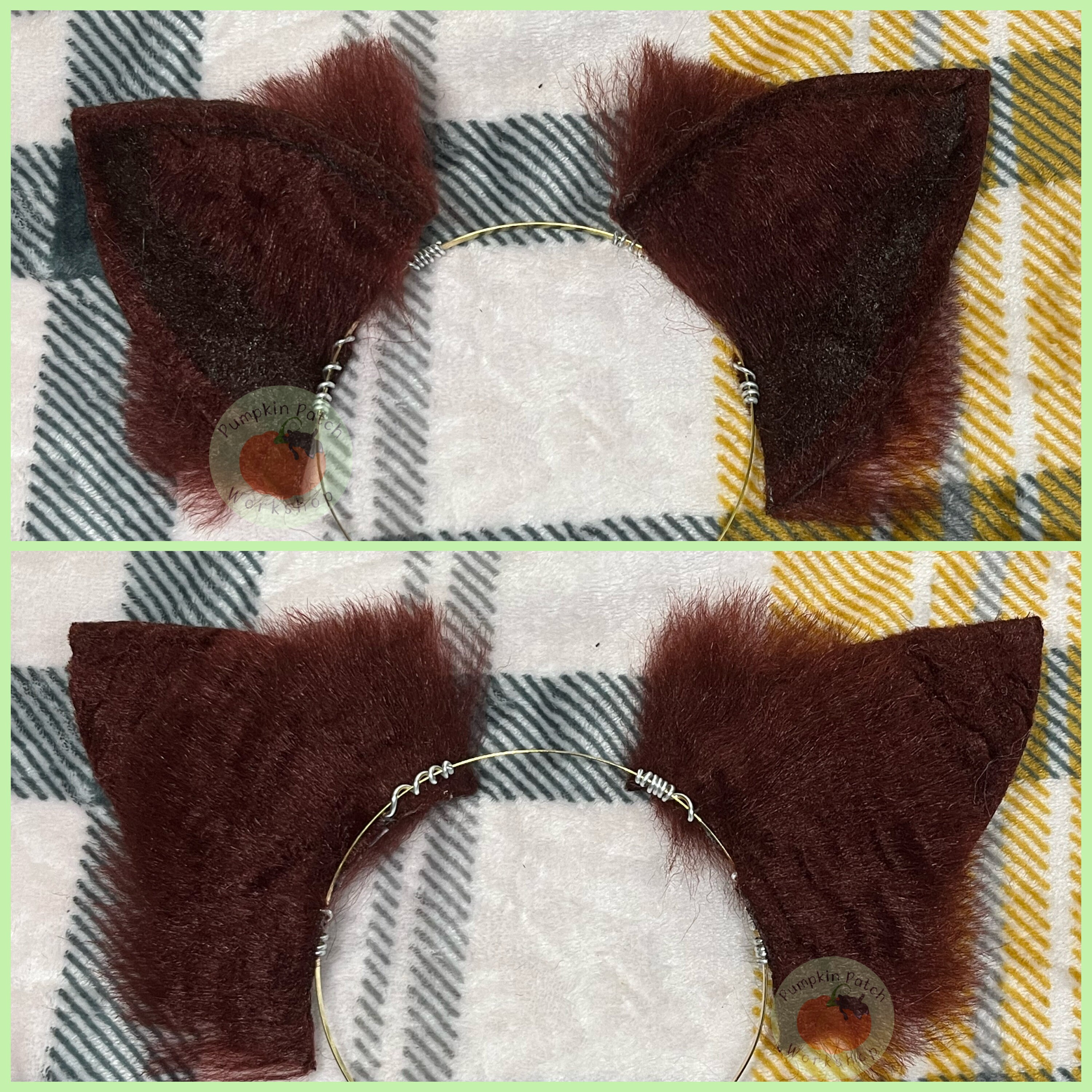 Pre-made and Ready to Ship Faux Fur Five Nights at Freddys Cosplay Ears ...