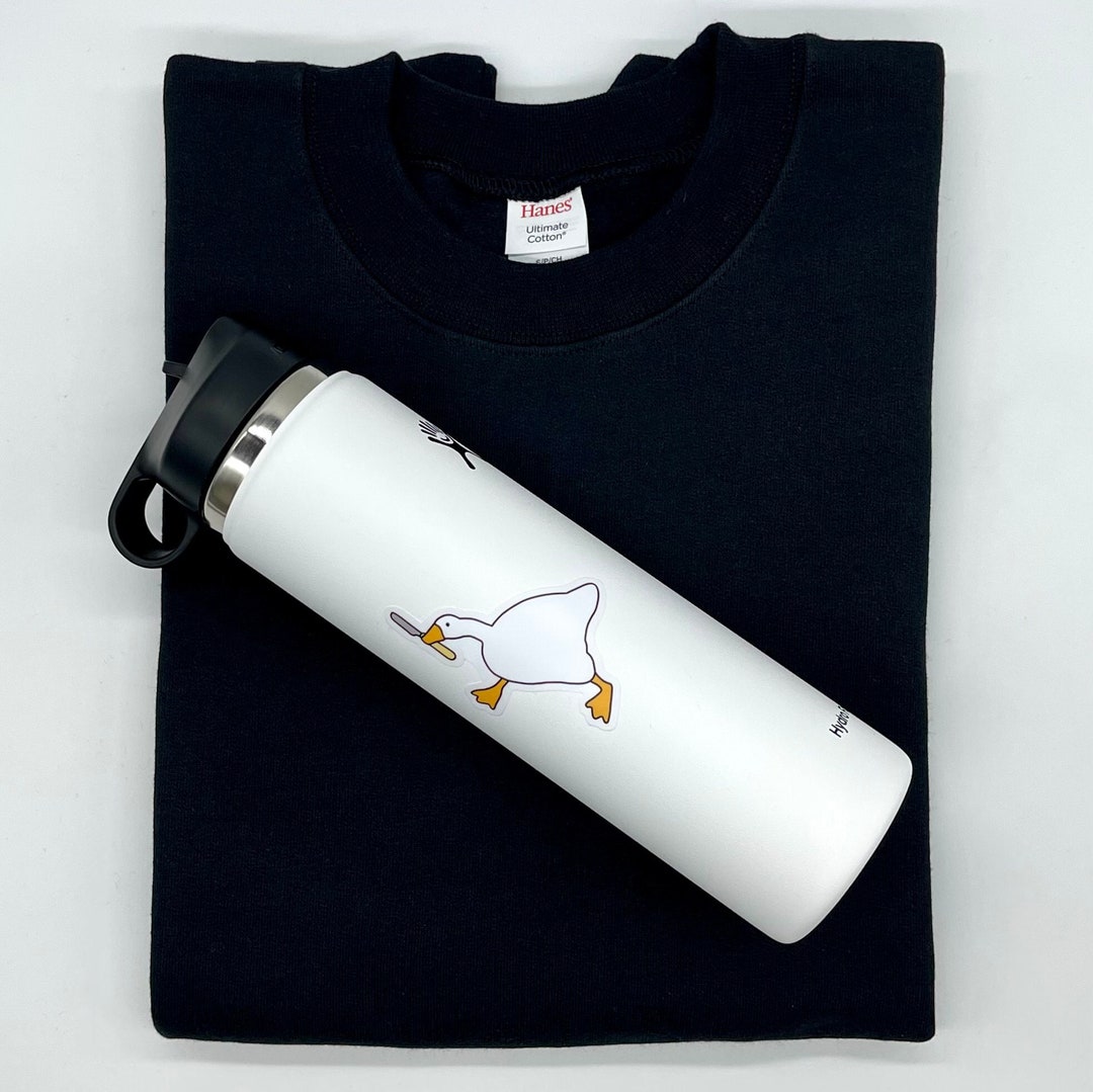 Goose Meme Sticker, Killer Goose, Goose With Knife - Etsy