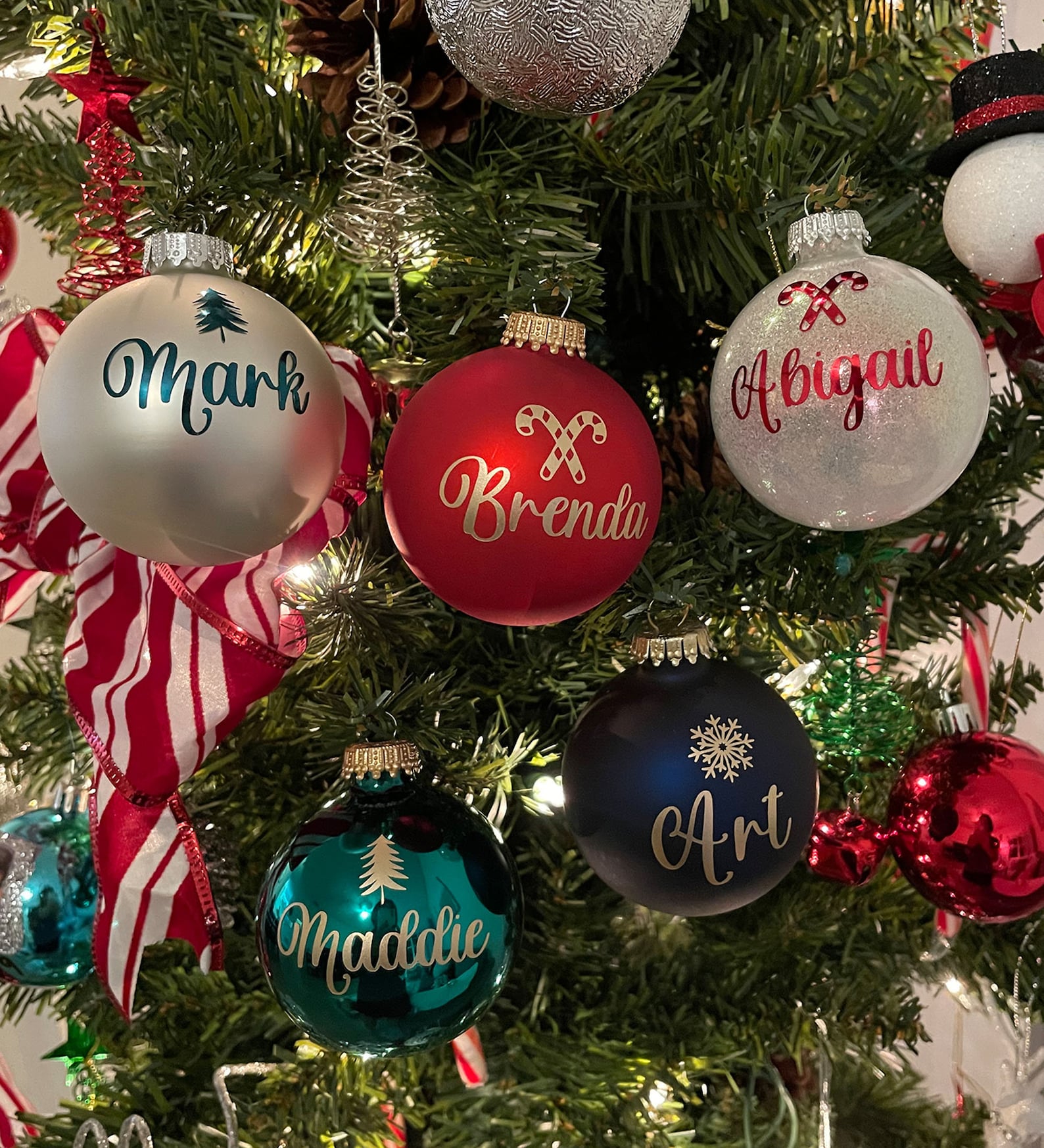 Personalized Christmas Ball Custom Christmas Ball - Etsy