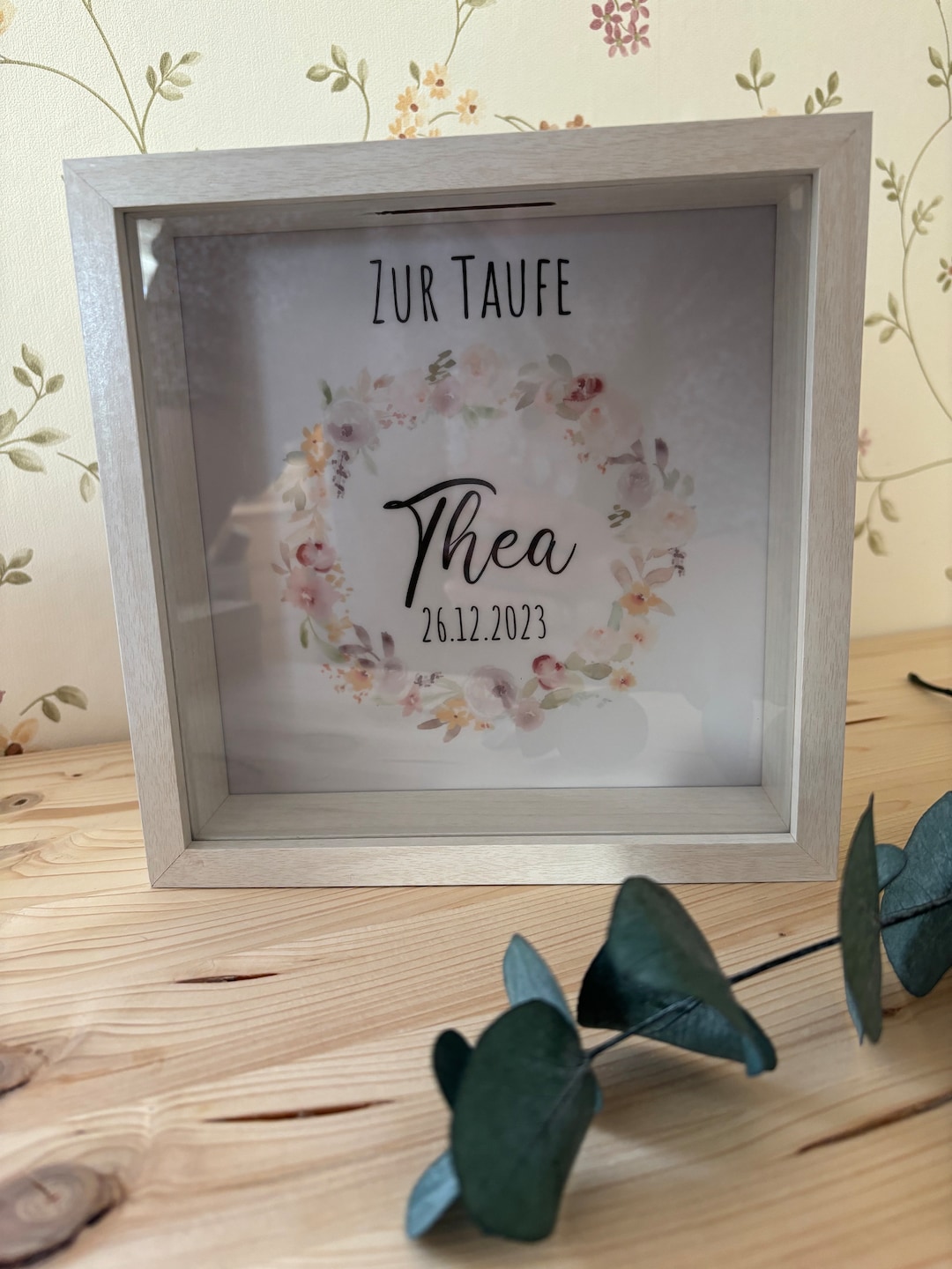 Baptism Money Gift Money Box Gift Baptism Wish Fulfiller Baptism Gift ...