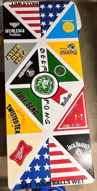 Custom Beer Pong Table - Etsy
