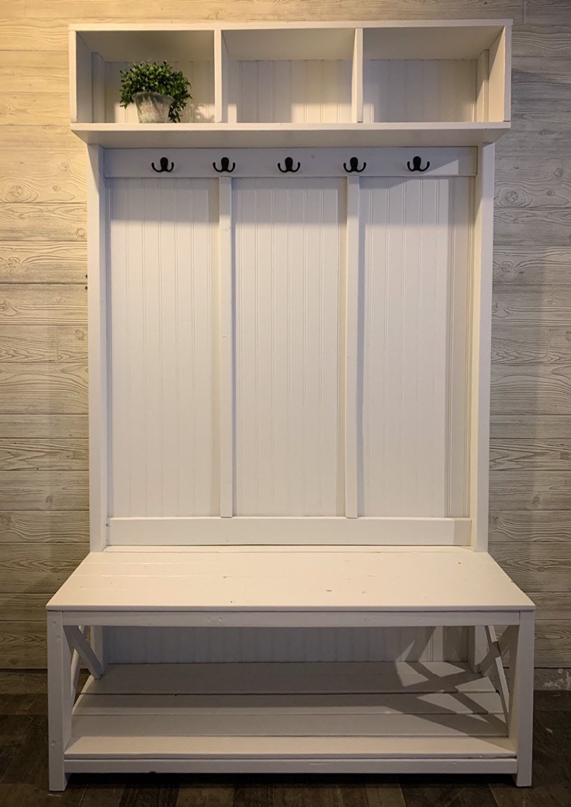 Gorgeous Hall Tree With Bench - Etsy