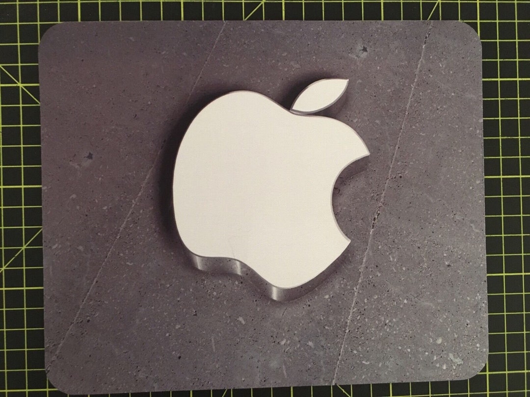 APPLE Concrete Effect MOUSEMAT MOUSE Mat Pad Compatible Mac Imac ...