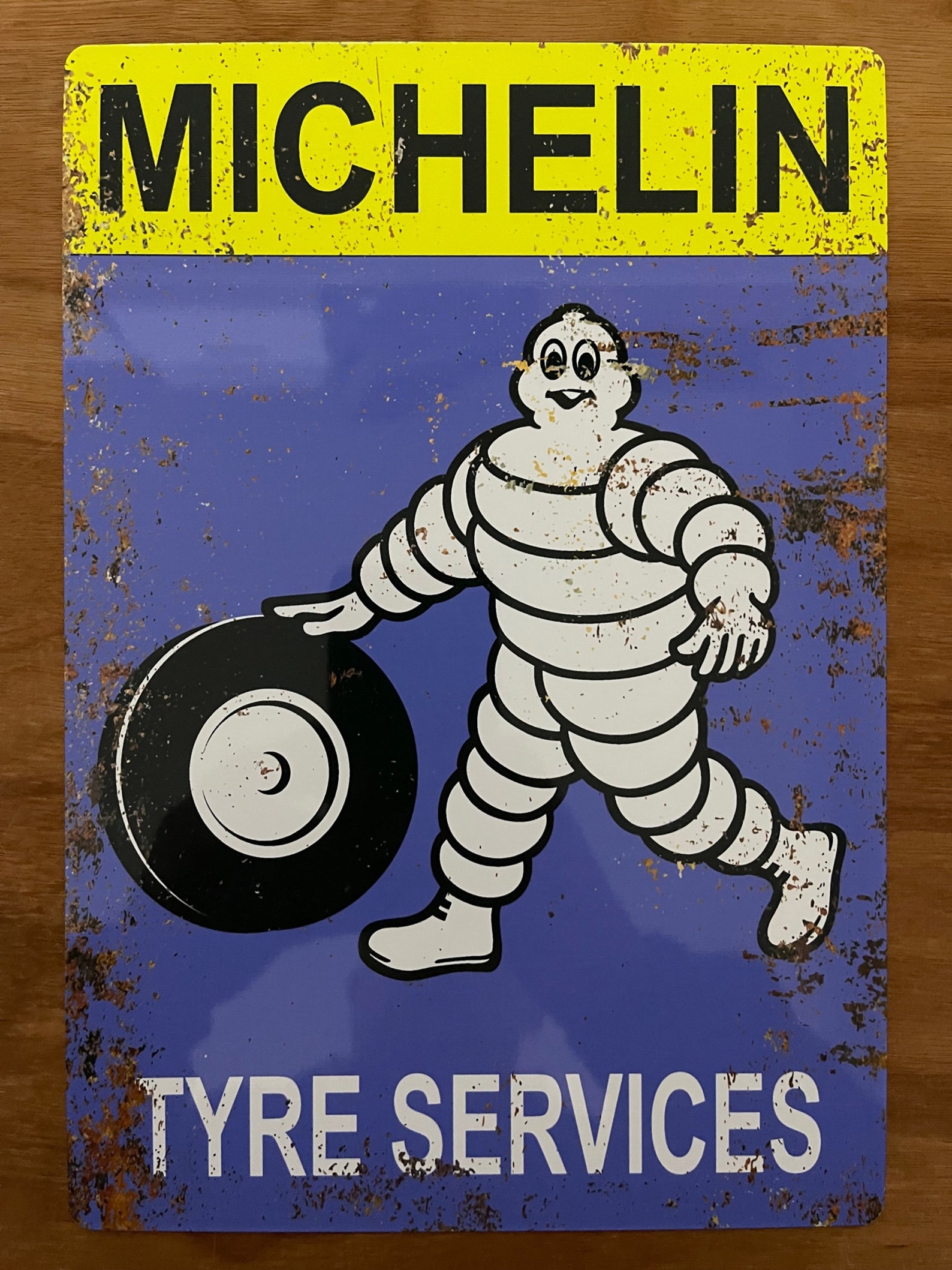 Vintage Garage Sign Old Advertising Large Metal Sign A4 | Etsy