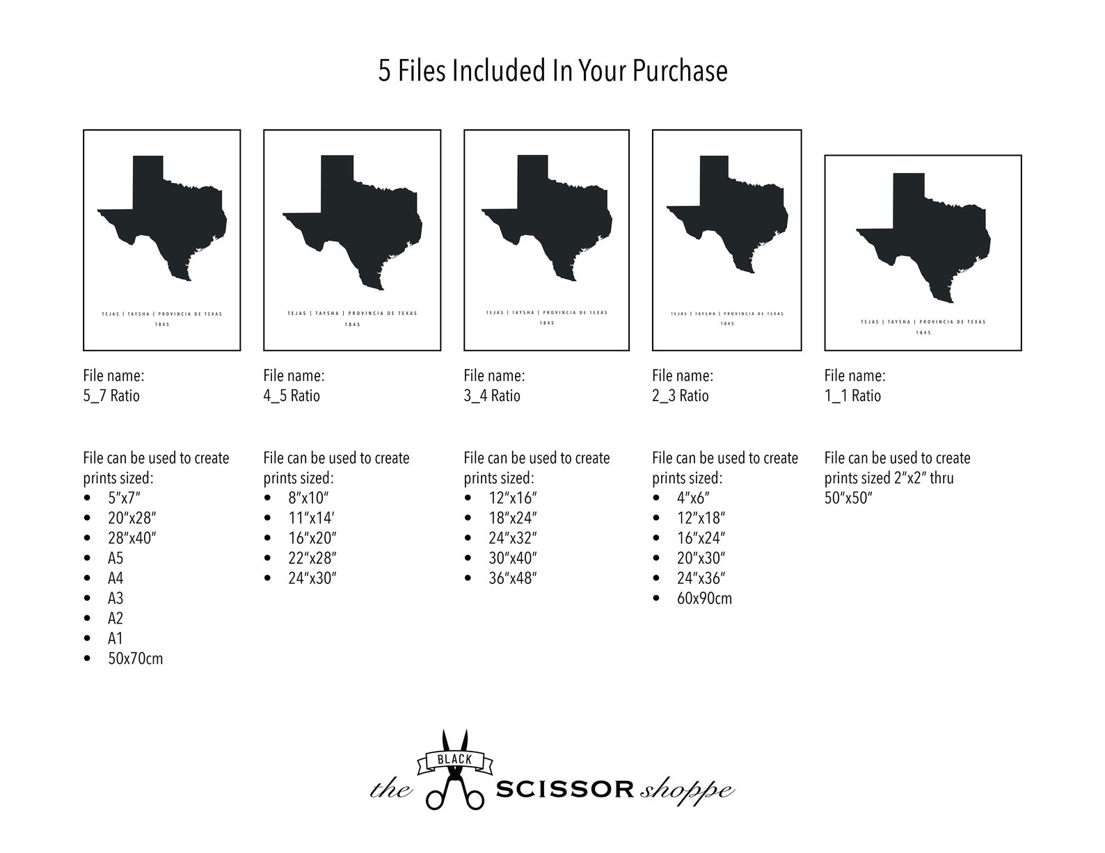 Texas State and Statehood, Printable Wall Art Typography, Black and ...