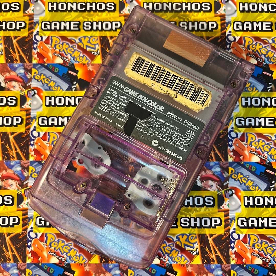Authentic Atomic Purple Game Boy Color Screen Shell Buttons - Etsy