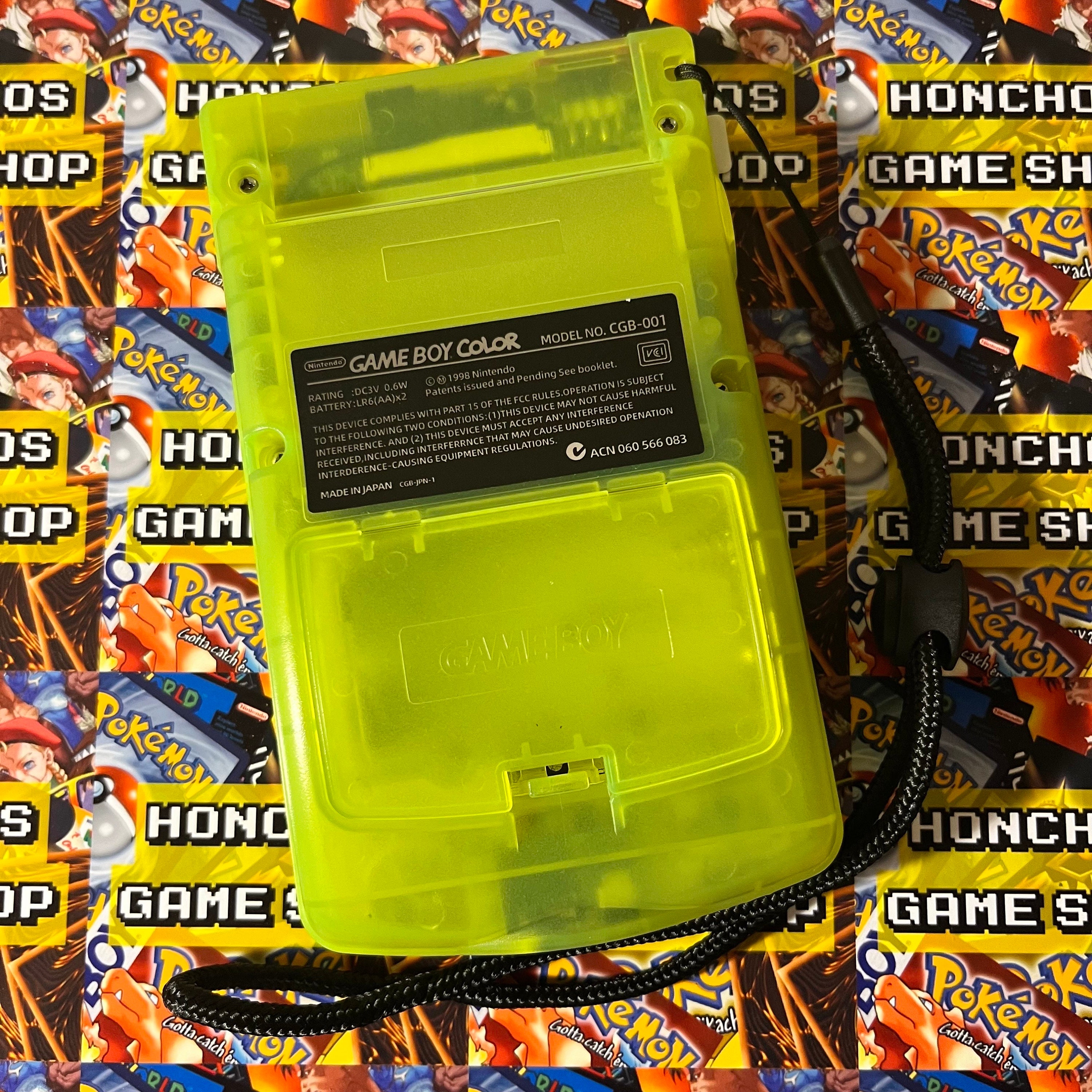 Custom Game Boy Color IPS Screen Upgraded Speaker Power - Etsy