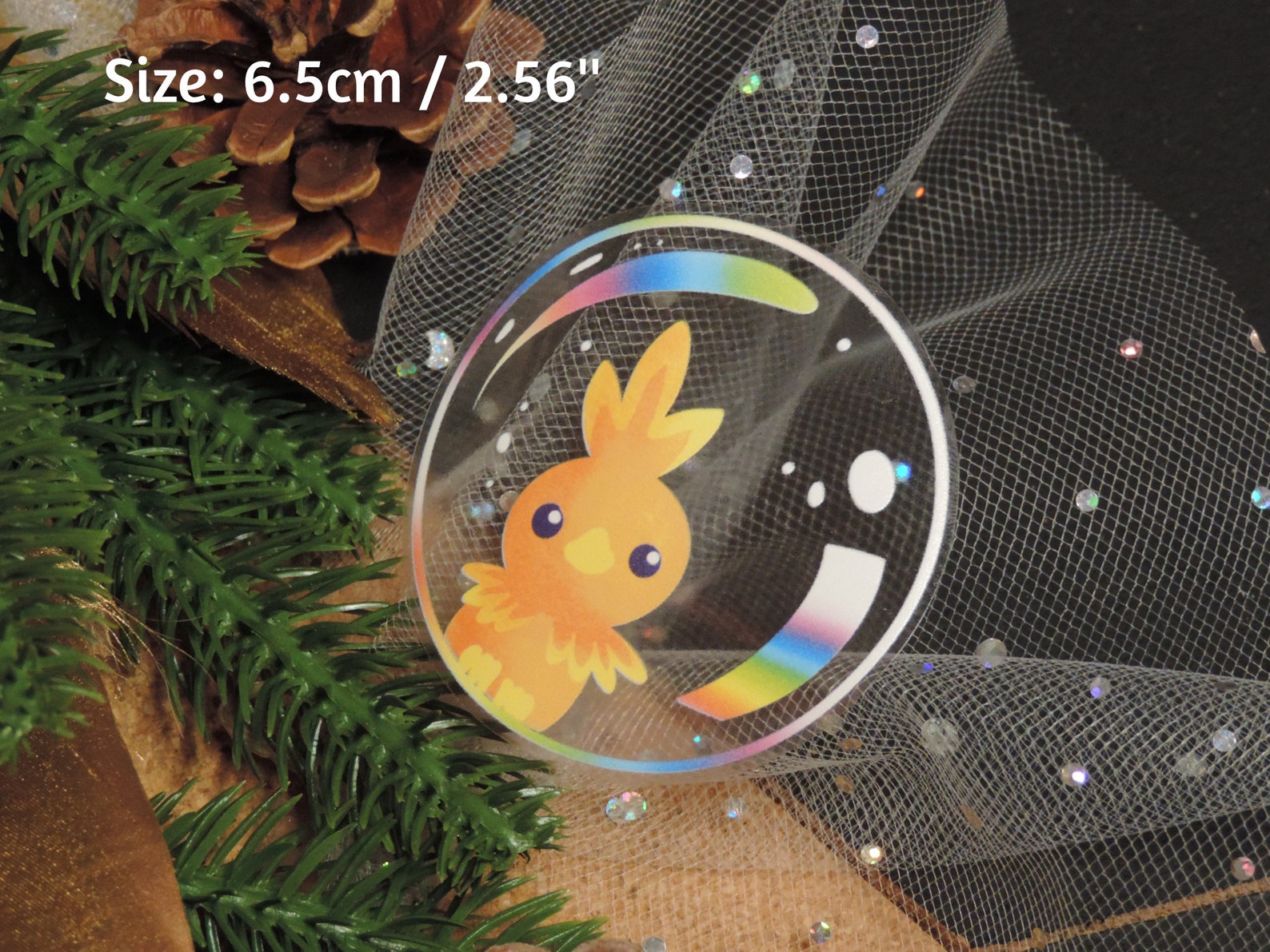 Pokémon in Bubbles Clear Waterproof Vinyl Stickers | Etsy