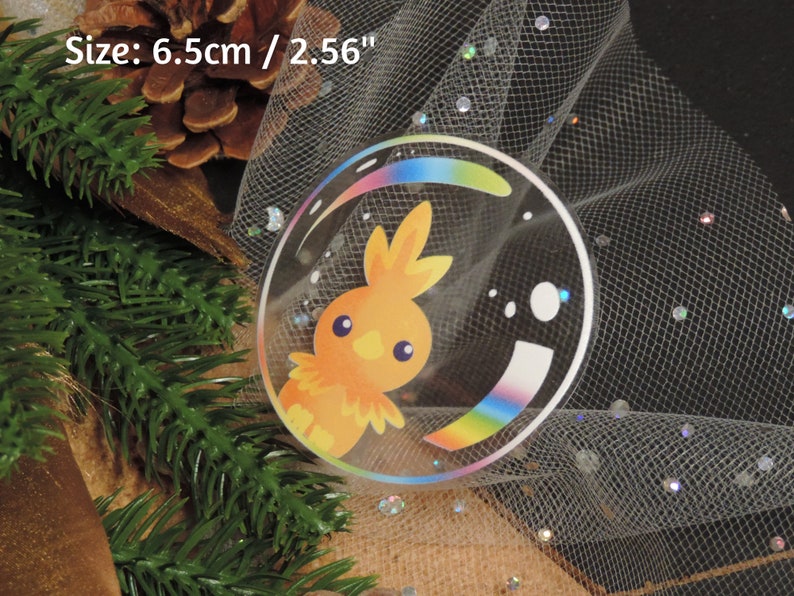 Pokémon in Bubbles Clear Waterproof Vinyl Stickers | Etsy