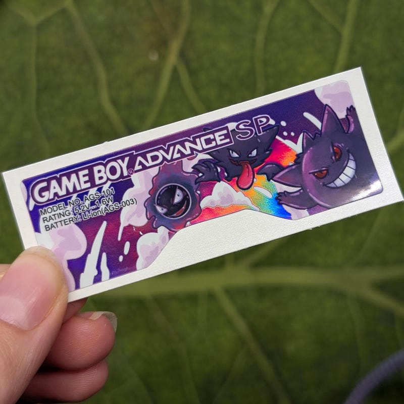 Gba shell gengar - Etsy Italia