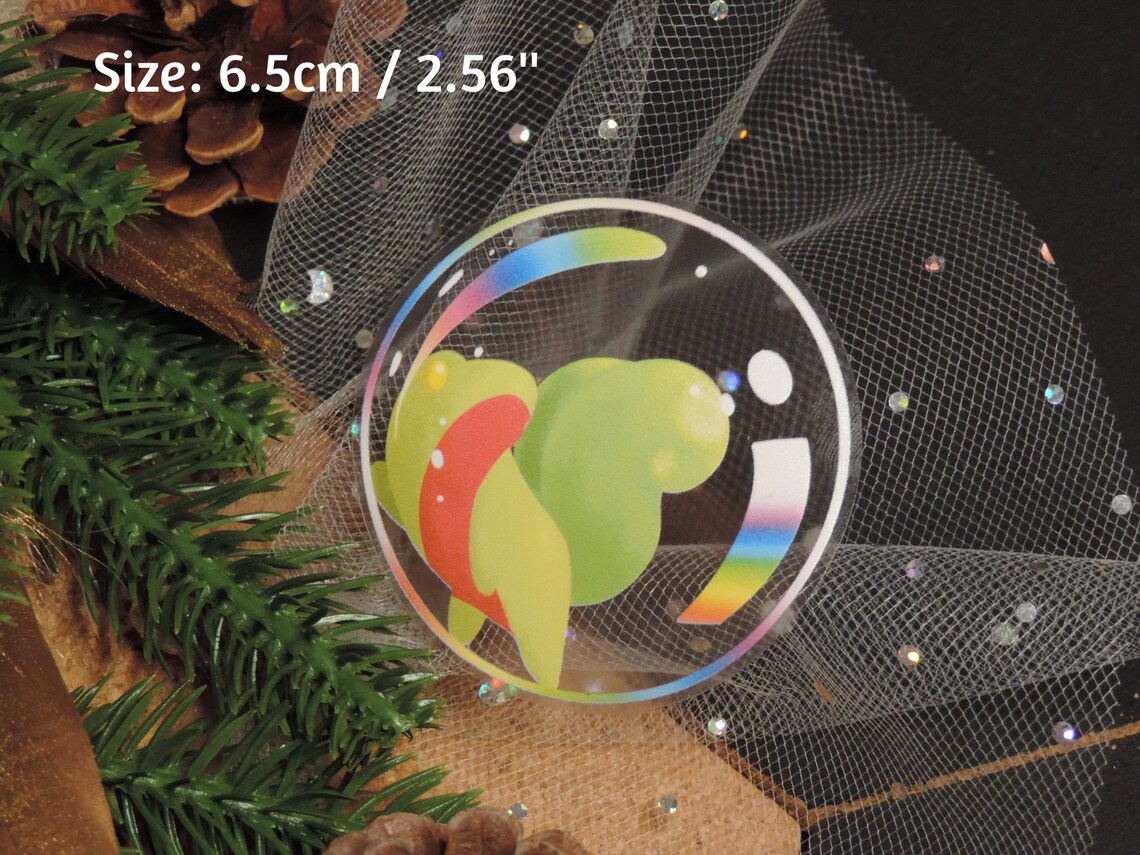 Pokémon in Bubbles Clear Waterproof Vinyl Stickers | Etsy