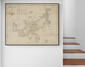 1891 City Plan Map of Austin Texas American Old History Antique Rare ...