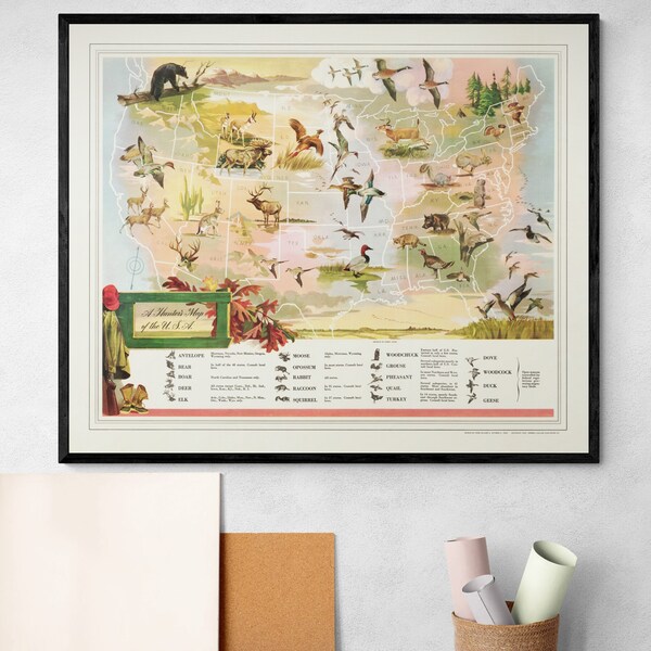 Vintage Hunting Prints - Etsy