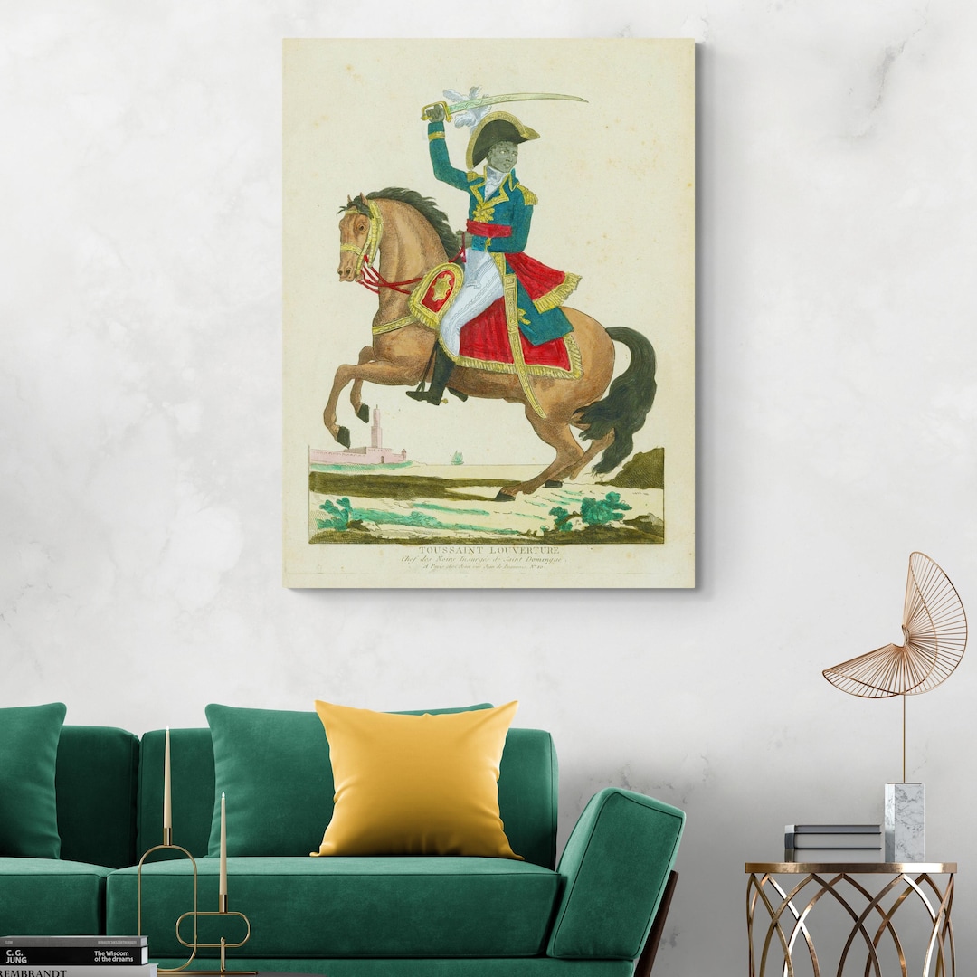 Toussaint L'ouverture Portrait – Leader of the Haitian Revolution Art ...