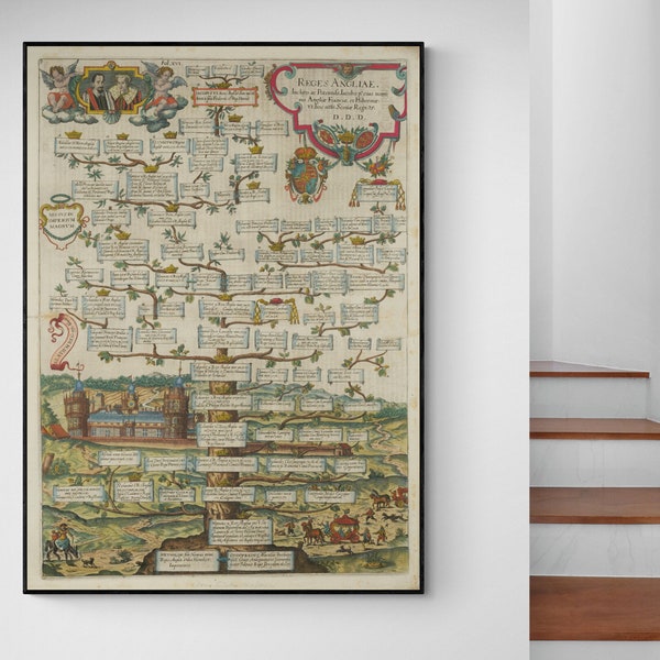 Royal Tree Poster - Etsy