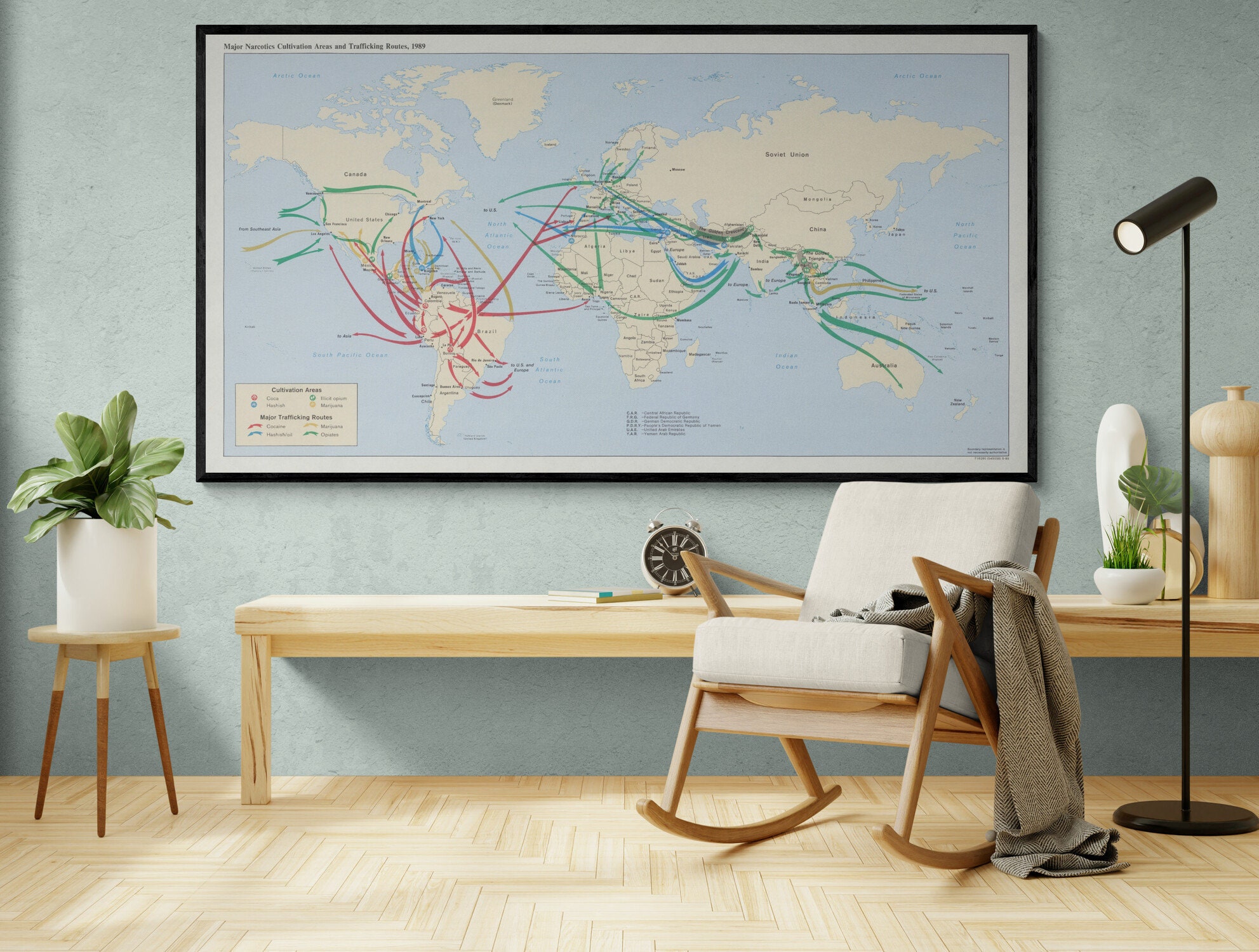 1988 CIA Top Secret Drug Cultivation and Major Trafficking - Etsy