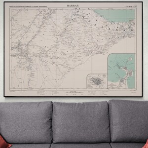 1908 City Map of Harar Ethiopia Historical North African Geography ...