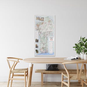 Mapa de Benín de 1968 Geografía de África occidental Historia ...