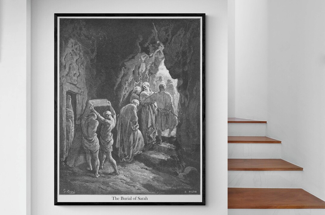 The Death and Burial of Sarah Gustave Dore Antique Gothic Christianity ...