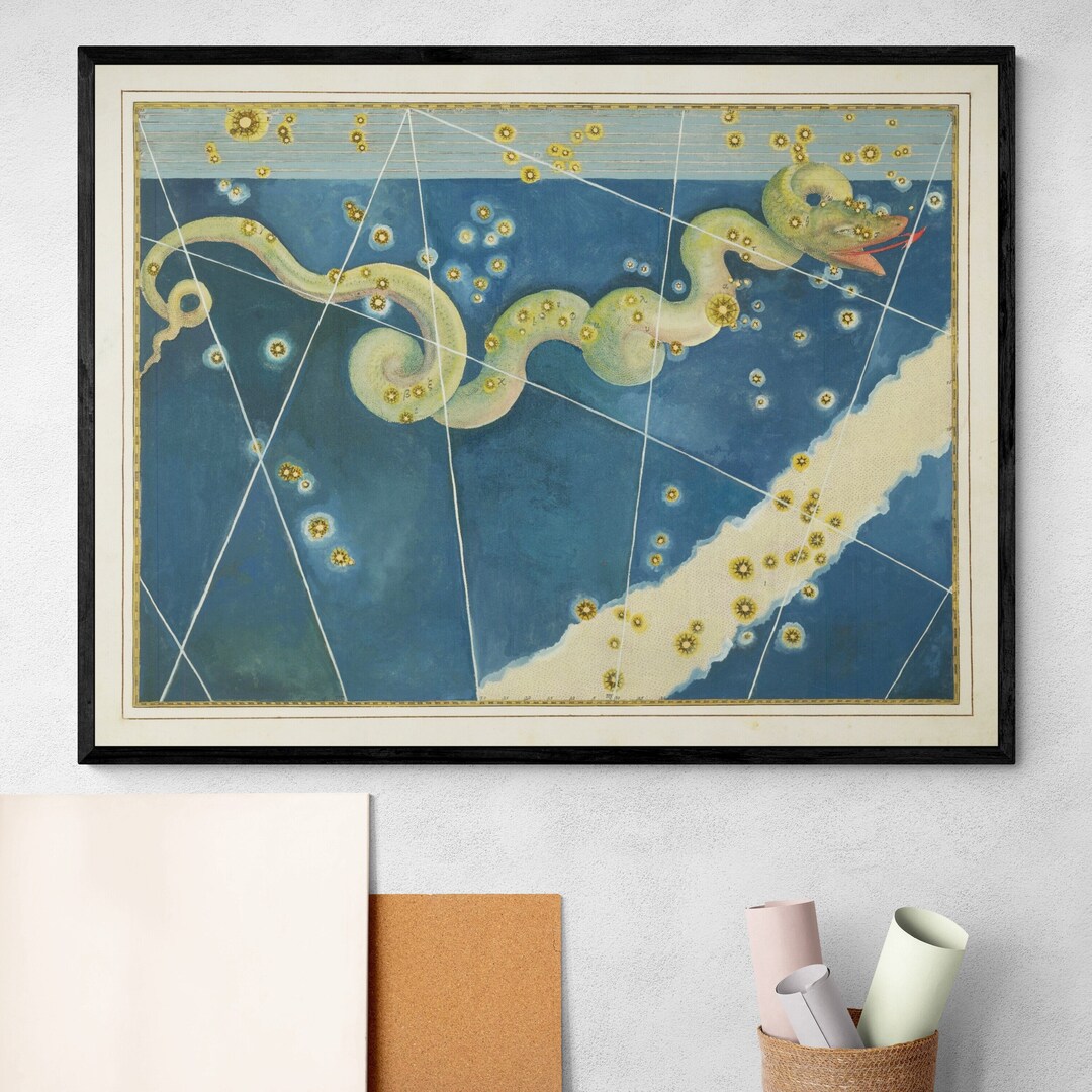 Hydra Zodiac Astrology Star Sign Constellation Mythological Spiritual ...