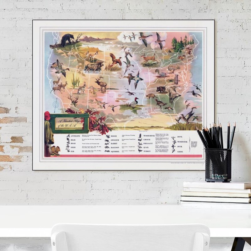 Vintage Hunting Prints - Etsy