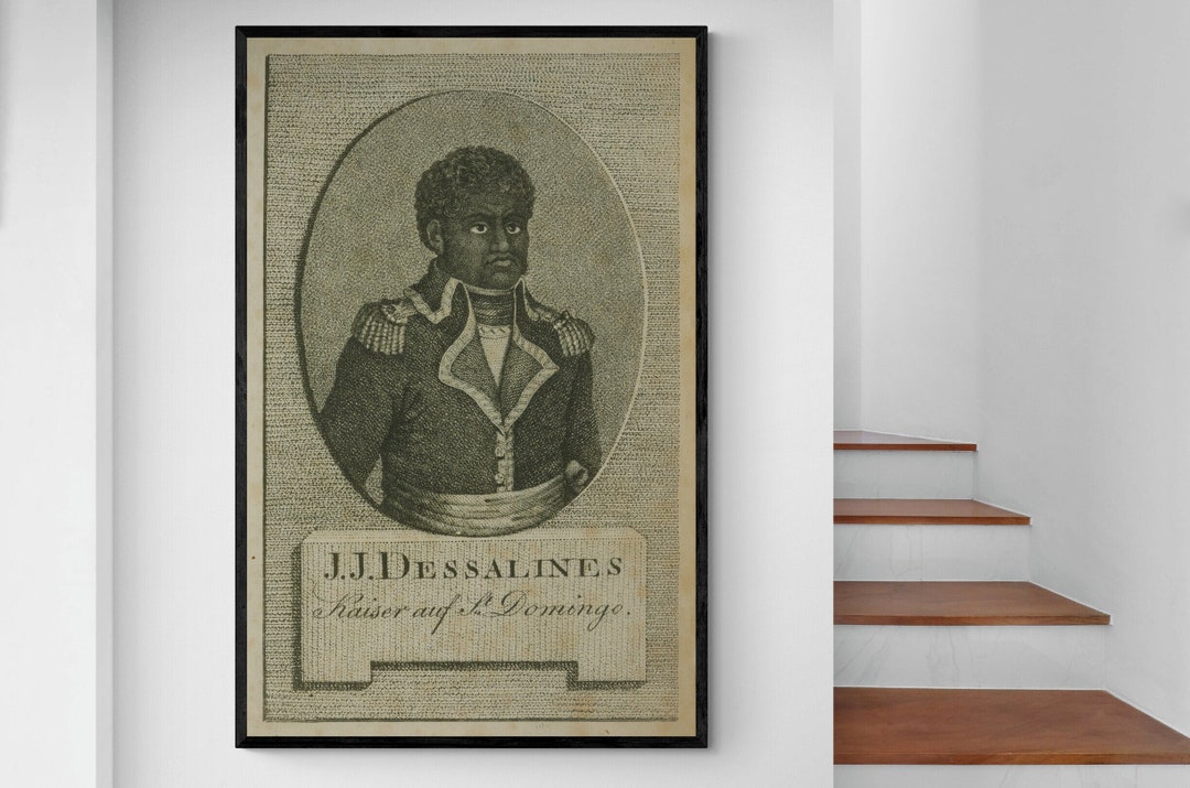 1805 Portrait of Jean Jacques Dessalines Emperor of Haiti Haitian ...
