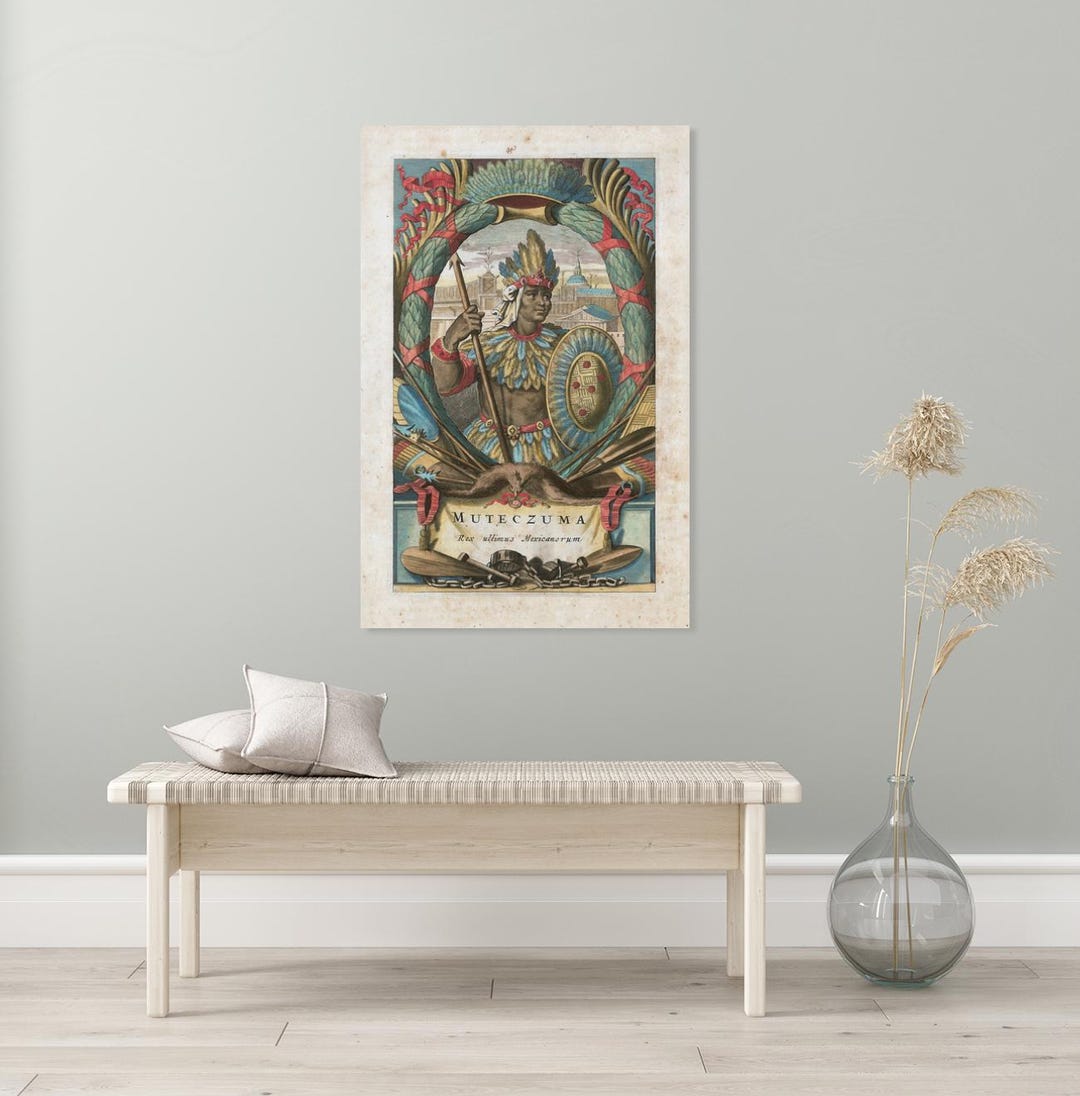 Montezuma Moctezuma II King Emperor of the Aztec Empire Tribe ...