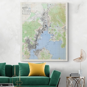 1946 Map of Busan Korea Asian Geography Korean History Cartography ...