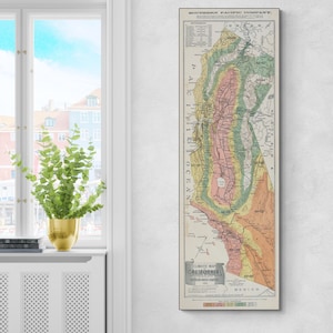 1893 Climatic Map of California – Meteorological Survey Showing ...