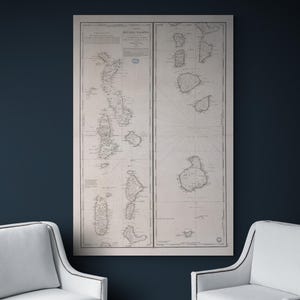 1841 Map of the Maldives – British Colonial-era Nautical Map – Atolls ...