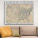 1932 Standard Time Zones Map of the United States – Early 20th Century ...