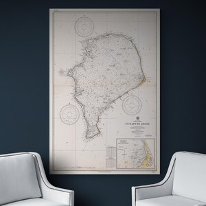 1896 Map of Funafuti Atoll Tuvalu – Historic Polynesian Cartography ...