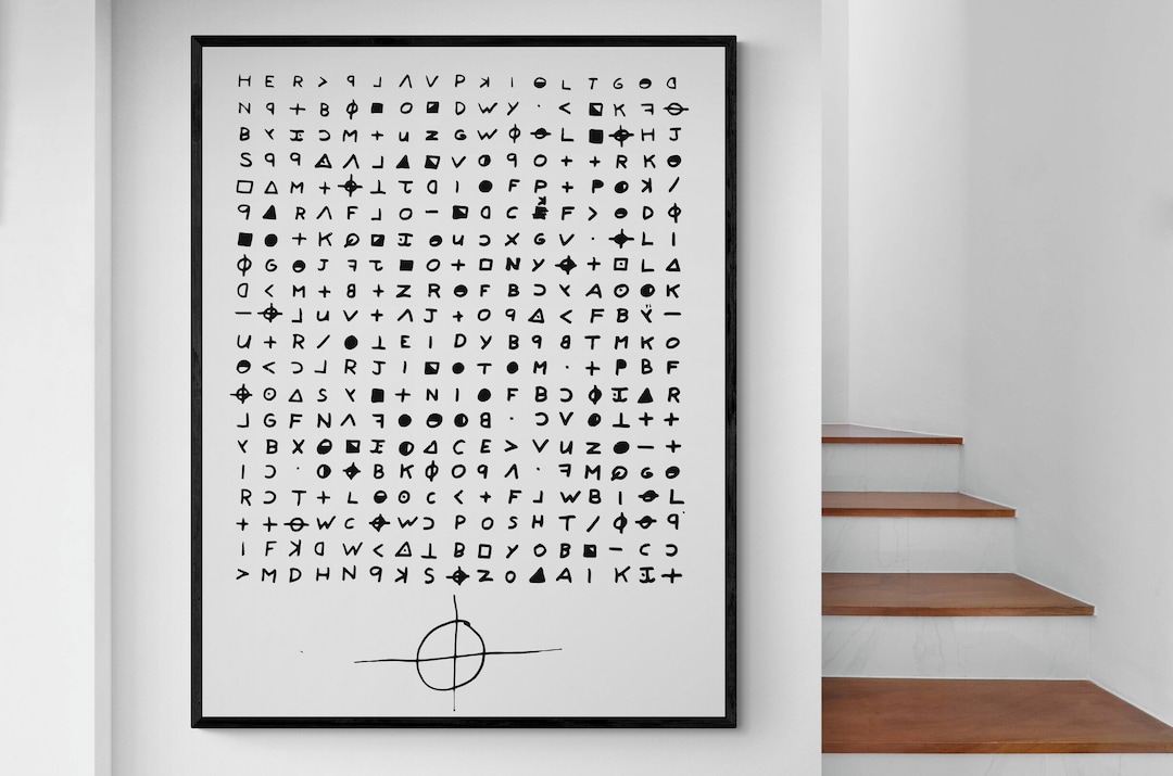 Zodiac Killer 340 Cipher Puzzle Letter American Unsolved True - Etsy