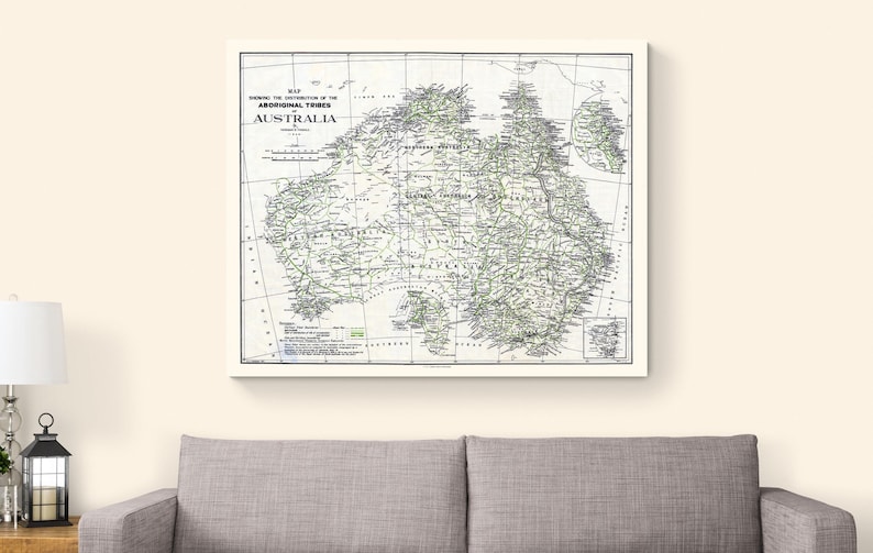 Map of Aboriginal Tribes of Australia – Indigenous Australian ...