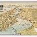1556 Ramusio Map of Montreal Canada First Map of a North American City ...
