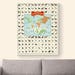 Pictorial Dog Breed Map of the World – Illustrated Vintage-style Map ...